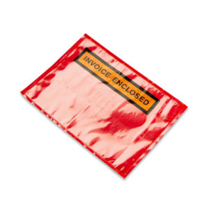 Red Backed Invoice Enclosed Envelope – 165mm x 115mm